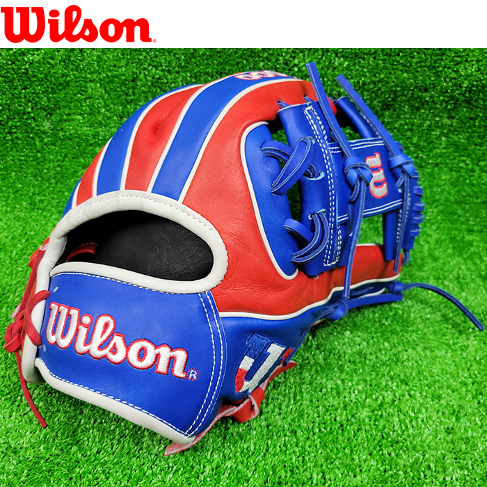 ウイルソン Wilson 一般軟式用グラブ 内野手用 87型 外崎修汰モデル M チャップマンモデル Staff DUAL カスタムオーダー ...